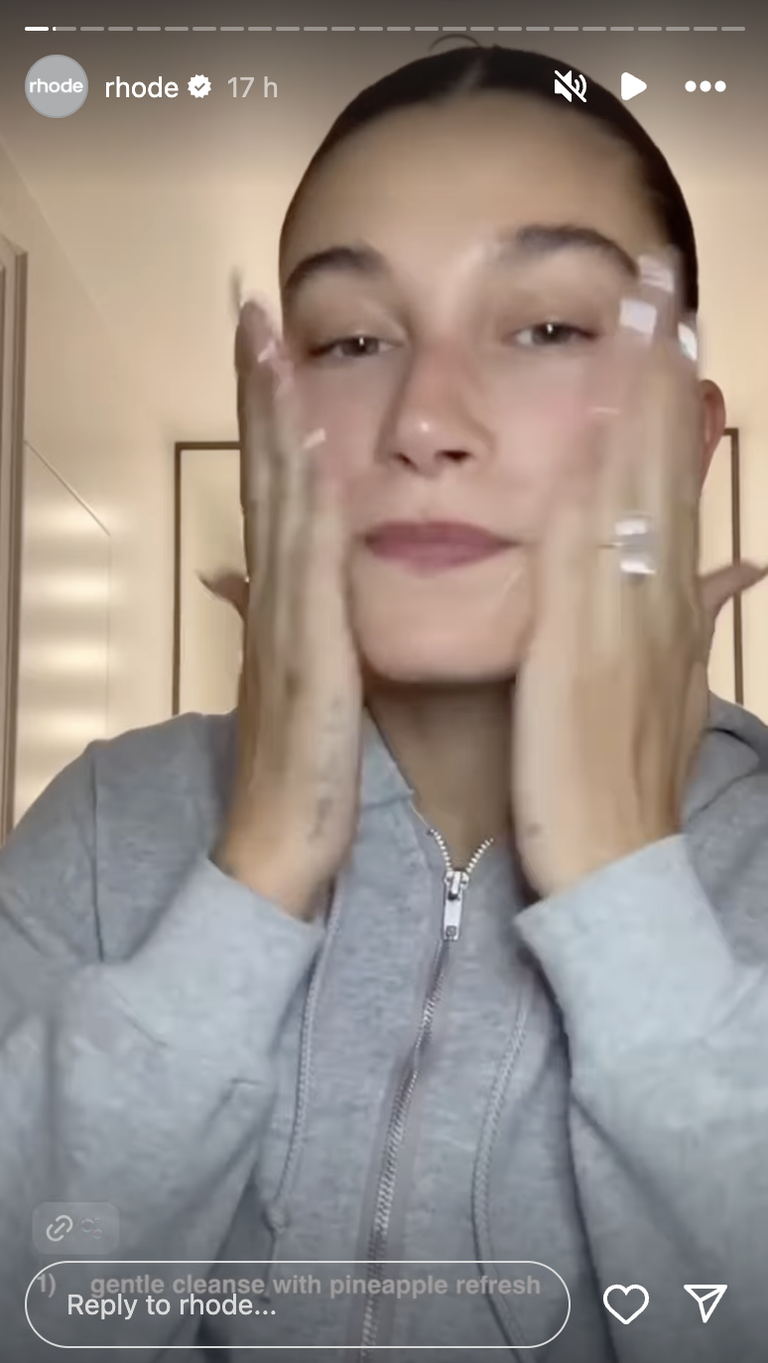 Hailey Bieber Drops Her Full Postpartum Skincare Routine | Marie Claire