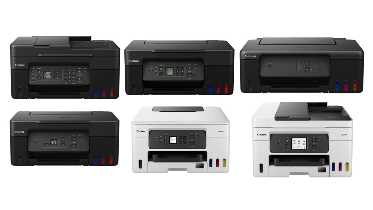 MegaTank madness! Canon lays siege with six new cartridge-less inkjet ...