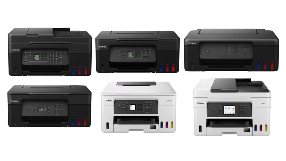 MegaTank madness! Canon lays siege with six new cartridge-less inkjet ...