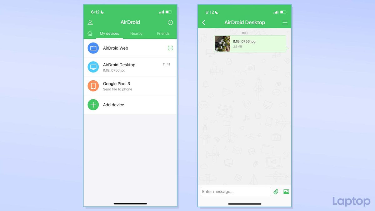 How to wirelessly transfer files between your phone and PC | Laptop Mag