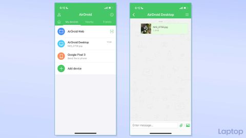 How to wirelessly transfer files between your phone and PC | Laptop Mag