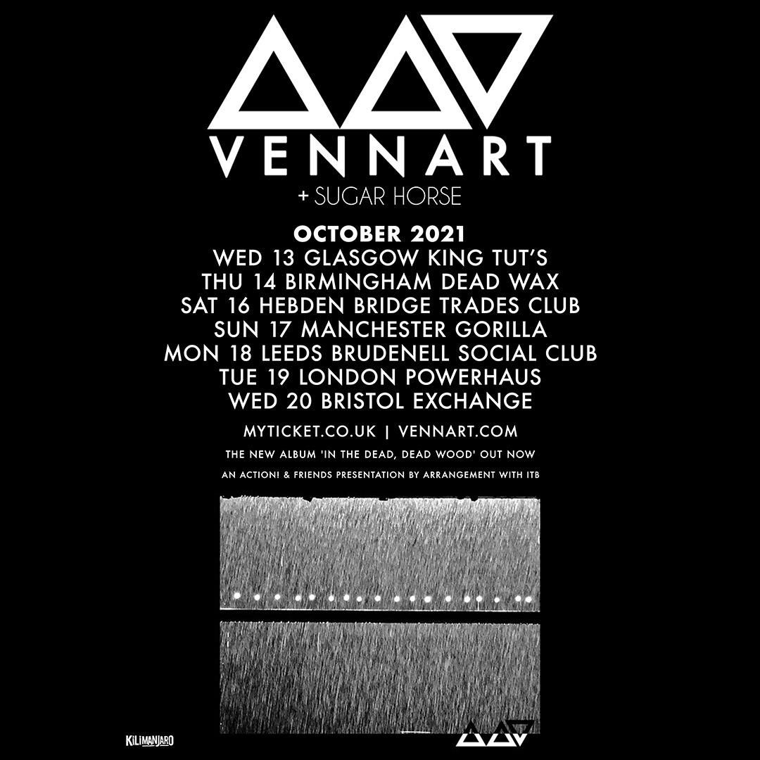 Vennart announce October live dates | Louder