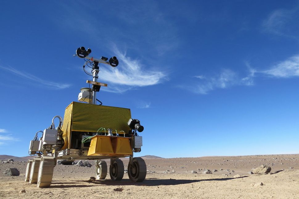 Photos: Europe's Mars Rover Prototype Takes a Test Drive | Space