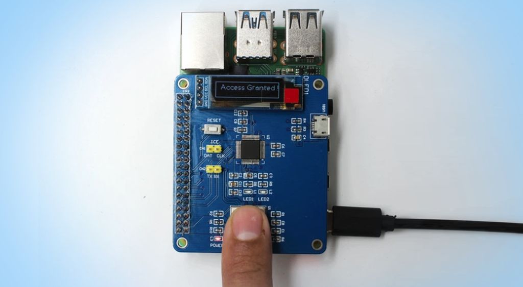 PiFinger Crowdfunds First Raspberry Pi Fingerprint Recognition HAT ...