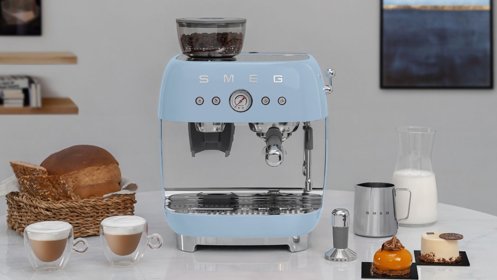 Smeg Semi-Automatic Espresso Machine: beautiful, not perfect | Homes ...