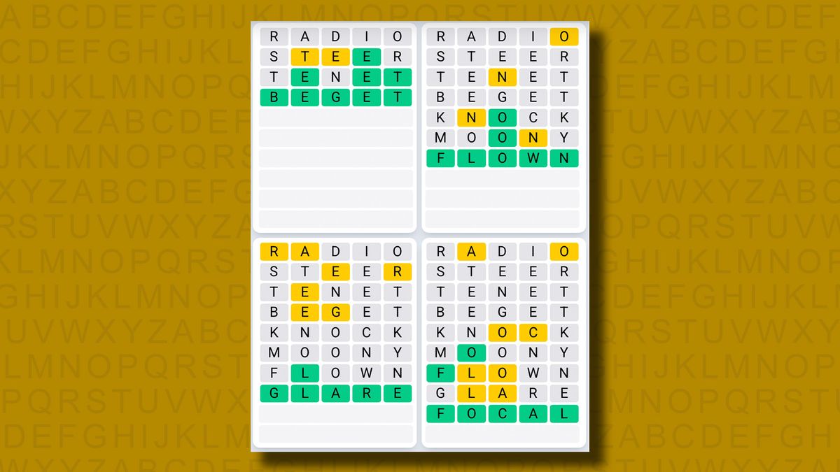 Quordle hints and answers for Tuesday, May 27 (game #1219) | TechRadar
