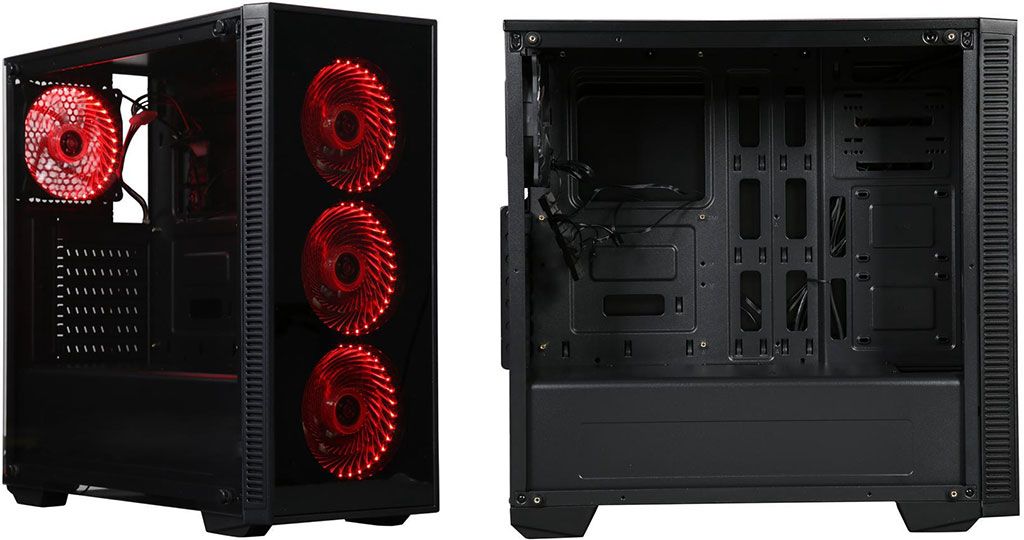 Get a mid-tower case with tempered glass side panel for $40 | PC Gamer