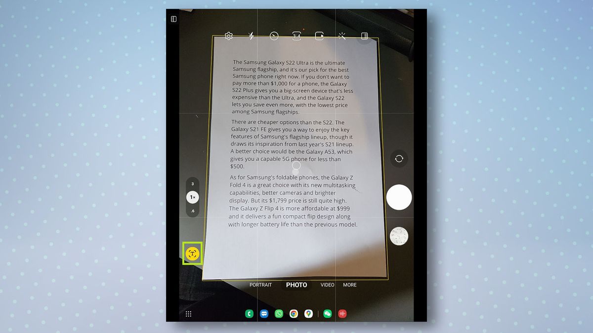How to scan documents on Samsung smartphones and tablets | Tom's Guide