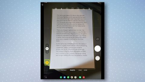 How to scan documents on Samsung smartphones and tablets | Tom's Guide