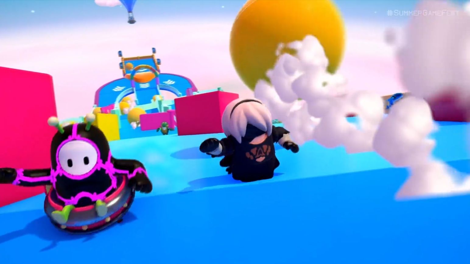 This Nier: Automata skin for Fall Guys is making me extremely ...