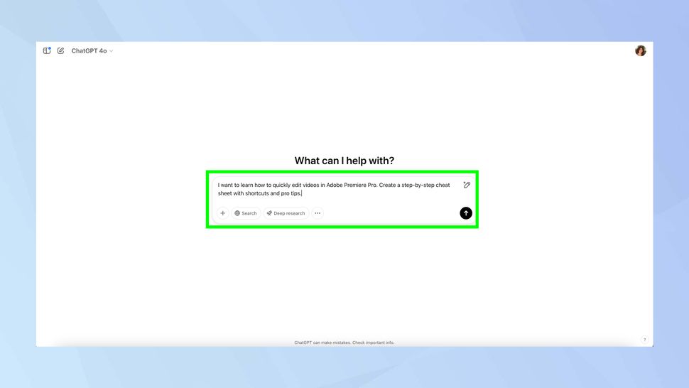 5 mind-blowing ChatGPT prompts you’ll wish you knew sooner | Tom's Guide