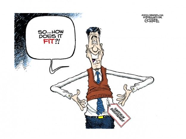 Mitt's tight fit | The Week