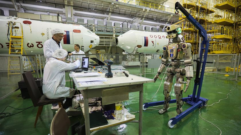 Russia's Skybot F-850 Humanoid Robot for Space in Photos | Space