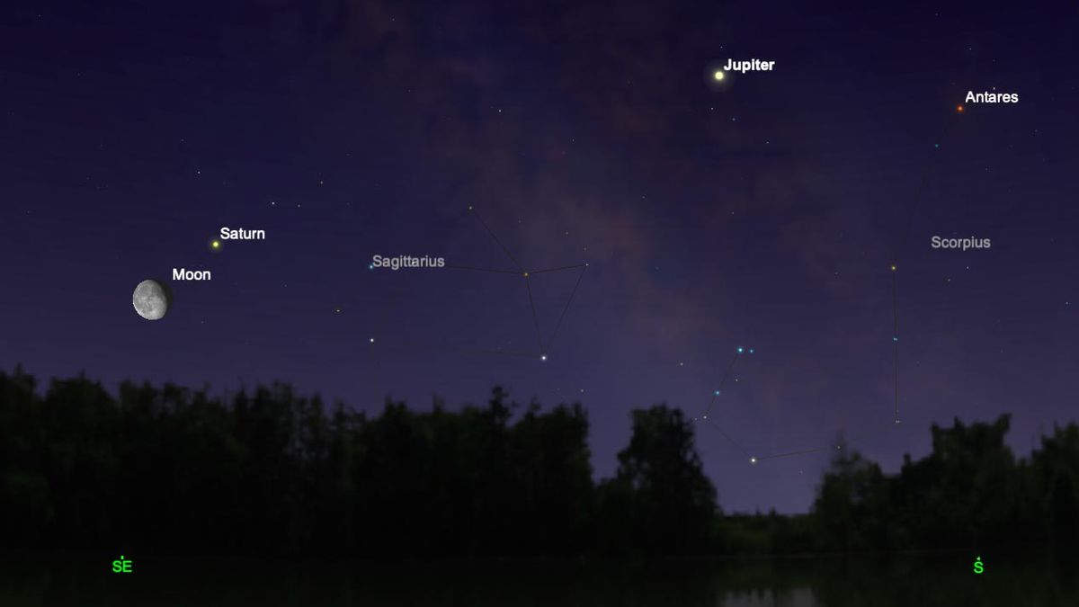 Watch Saturn Play Peekaboo with the Moon Tonight! | Space