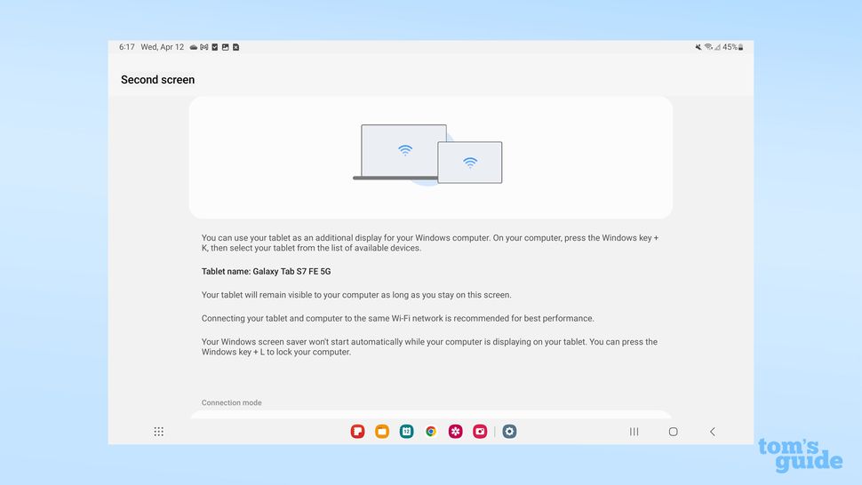 How to use Second Screen on Samsung Galaxy phones and tablets | Tom's Guide