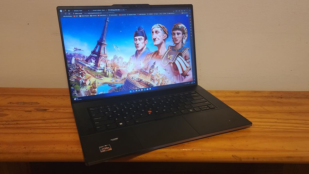 Lenovo ThinkPad Z16 review: Business laptop with 15-hour battery life ...