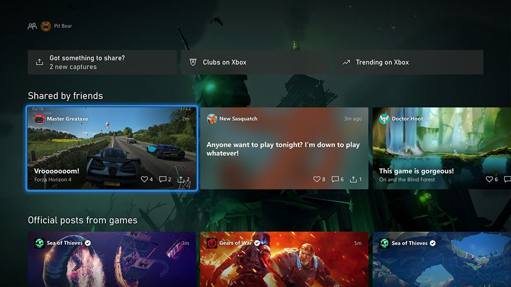 Here's what the Xbox Series X interface will look like | What Hi-Fi?