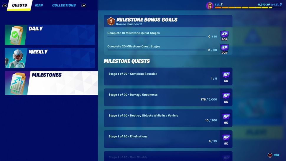 Fortnite Quests in Chapter 3 Season 3 | GamesRadar+