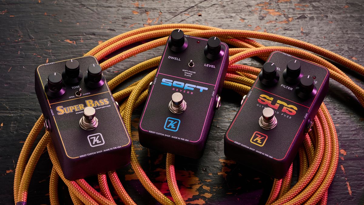 Keeley x Sweetwater Soft Reverb, Super Bass Overdrive and Distortion ...
