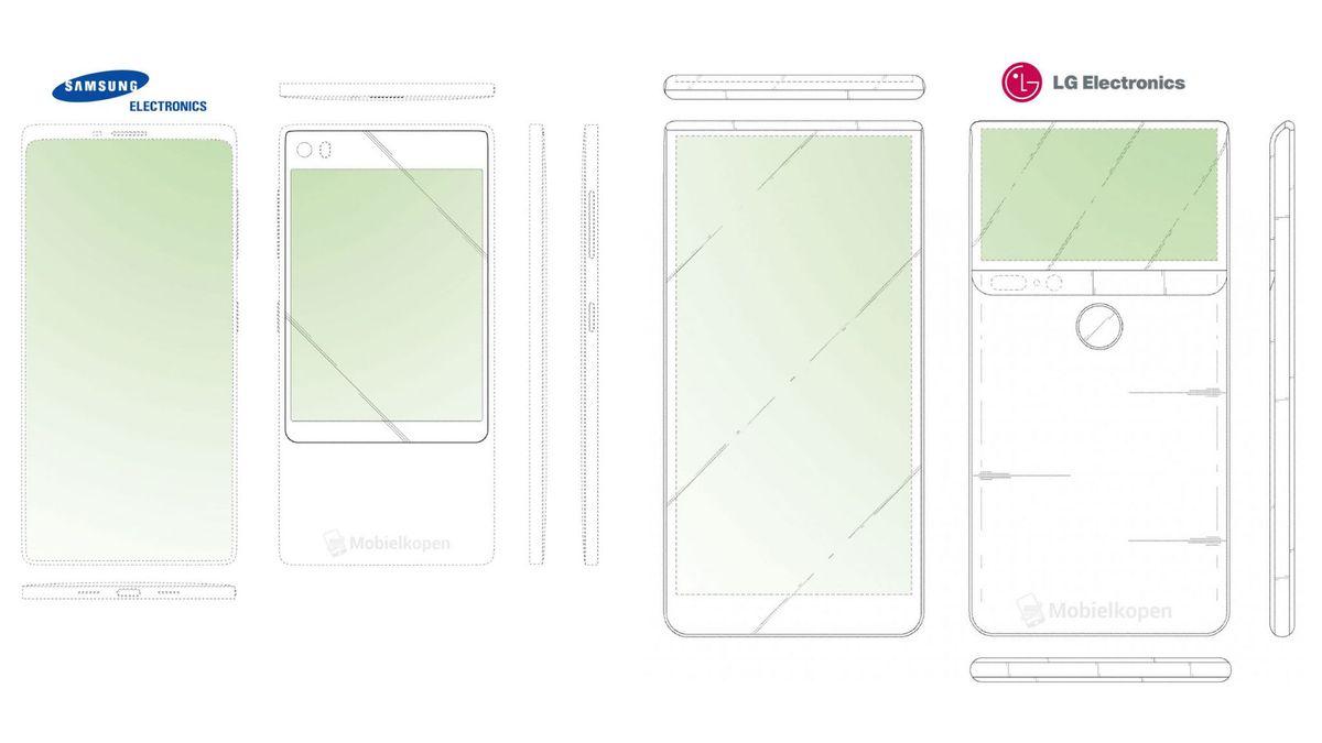 Samsung and LG phones with rear second screens show up in new plans ...
