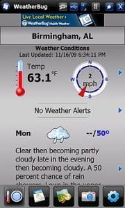 Review: Weatherbug Mobile | Windows Central