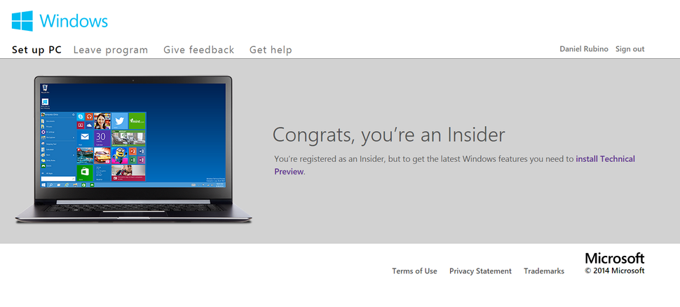 Windows 10 Technical Preview now available for download | Windows Central