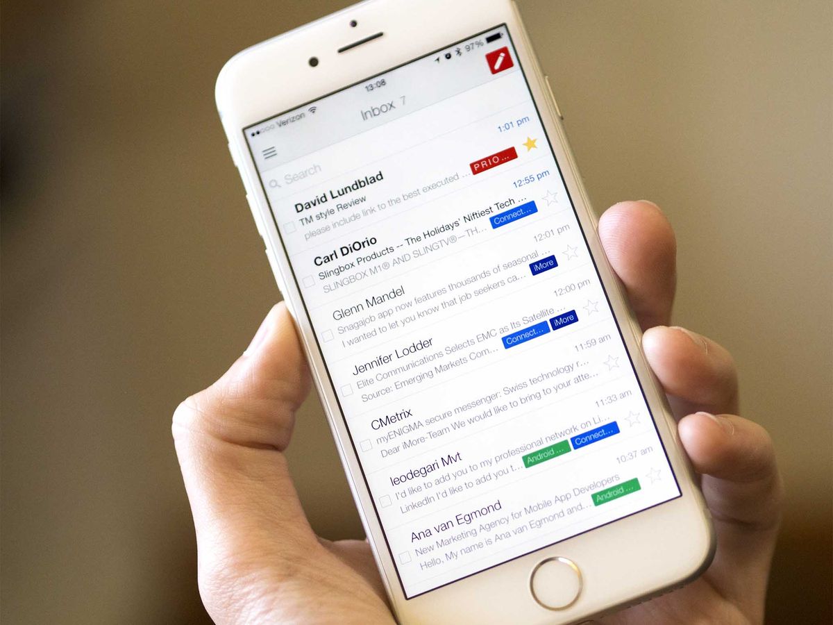 Gmail for iPhone and iPad gets actionable notifications and a share extension | iMore