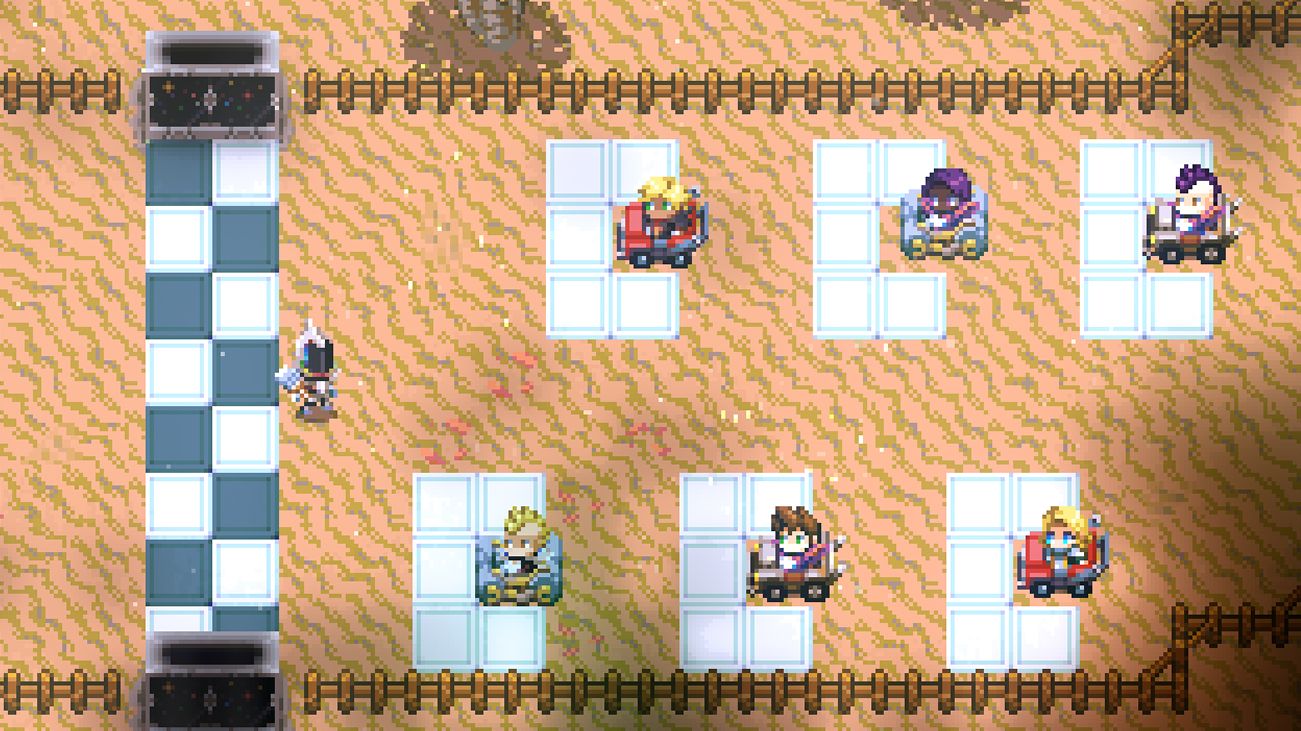 Core Keeper's desert biome is brutal, but the new go-karts keep things cool | PC Gamer