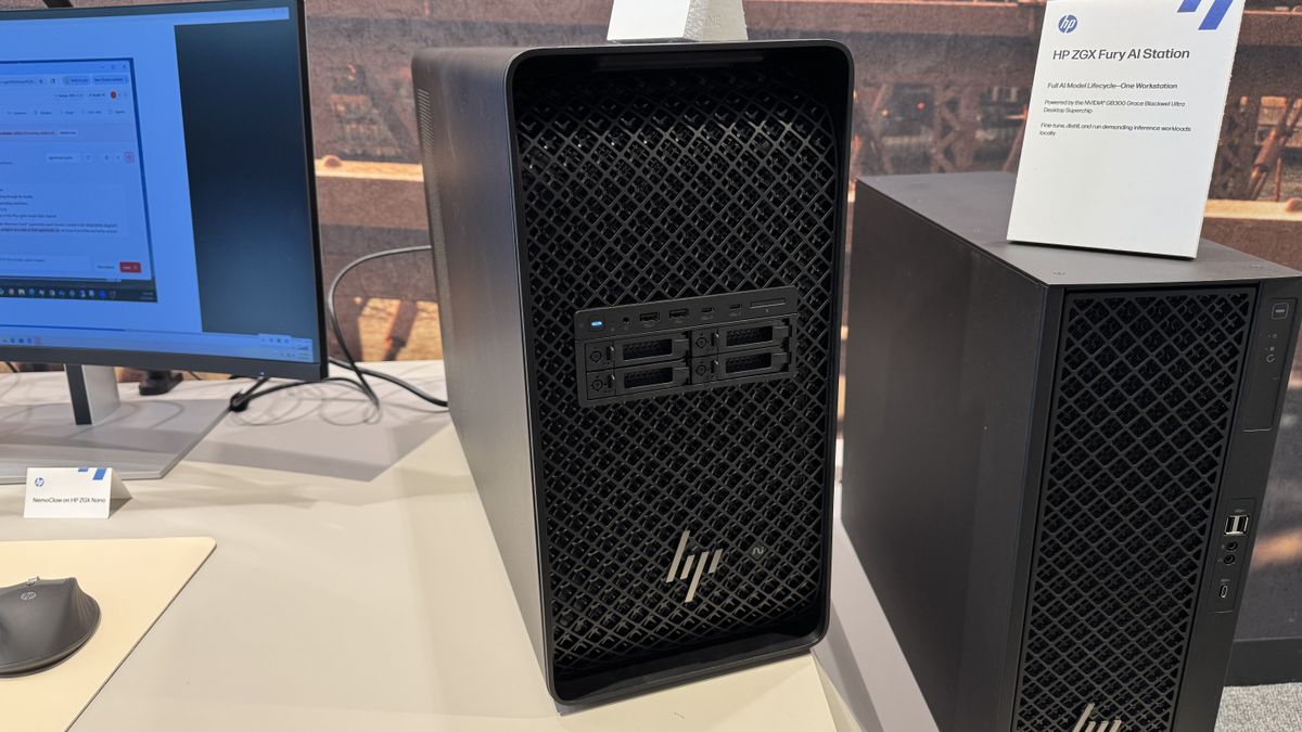 HP's new AI workstation can expand horizontally to add 15% more ...