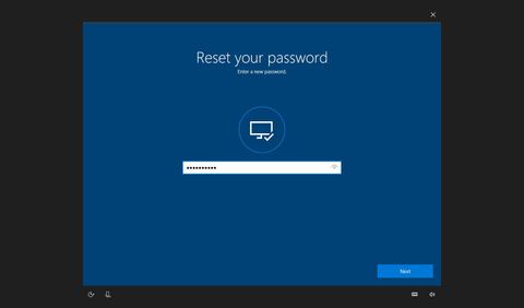How to reset password from the Lock screen on the Windows 10 Fall ...