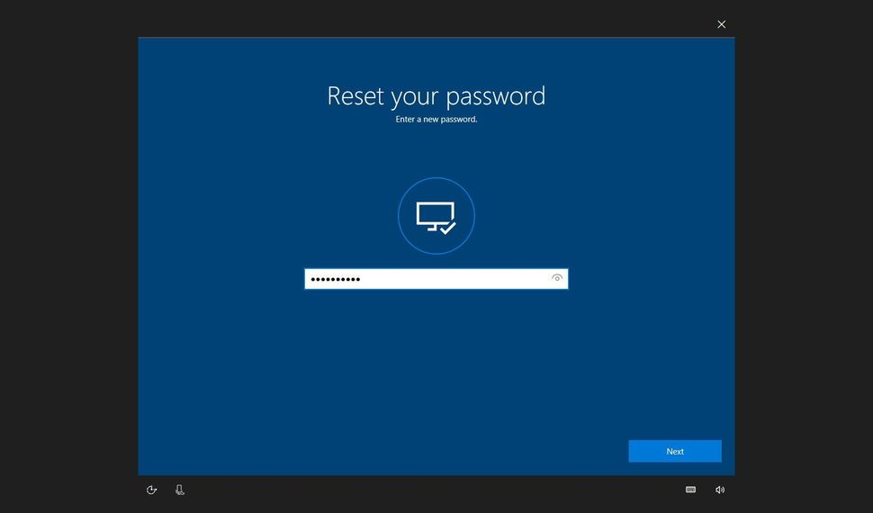 How to reset password from the Lock screen on the Windows 10 Fall ...