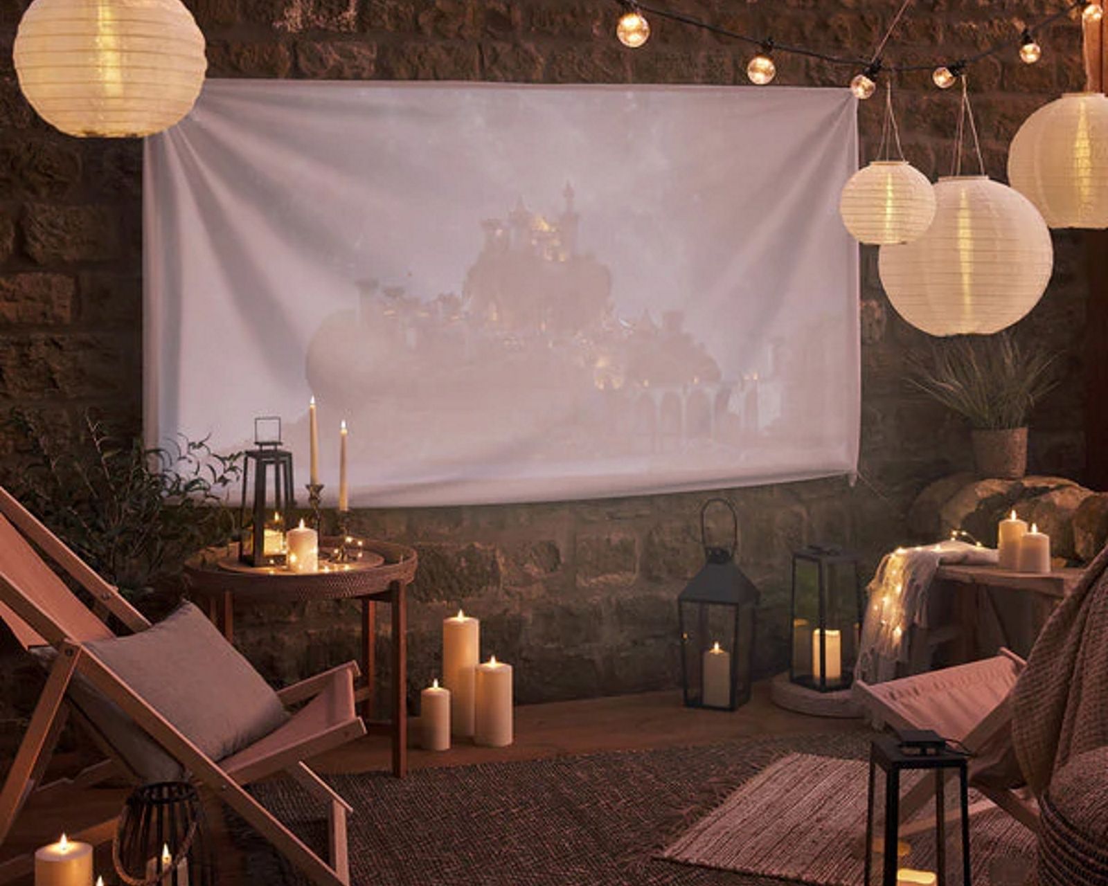 Backyard movie night ideas: for the perfect outdoor cinema | Livingetc