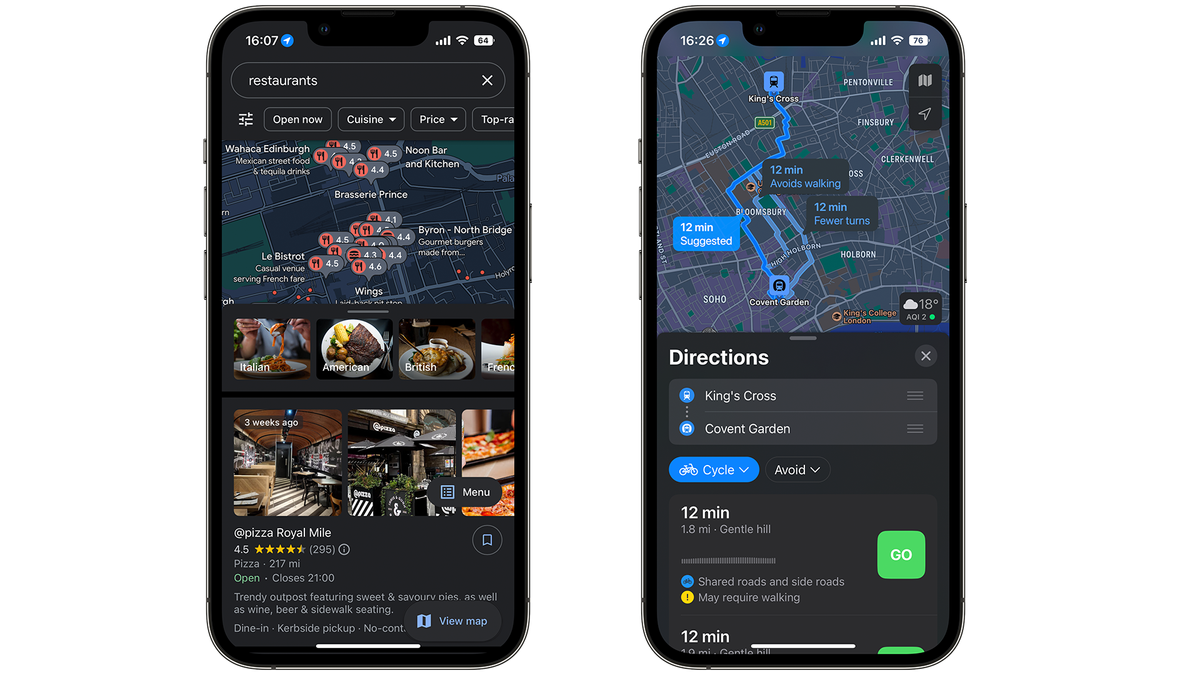 Apple Maps vs. Google Maps - which one is best? | TechRadar