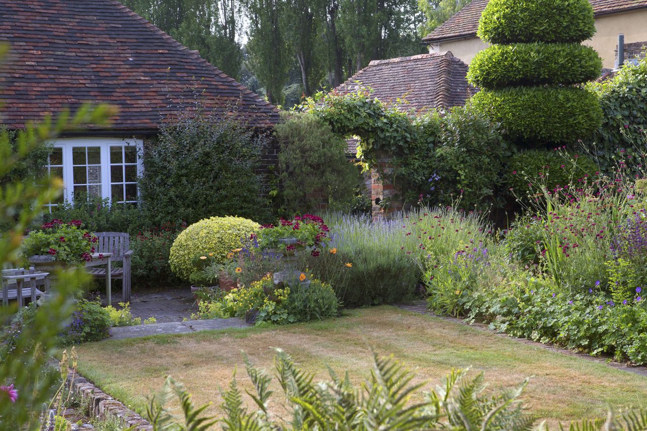 Real garden: explore this cottage garden with its colourful planting ...