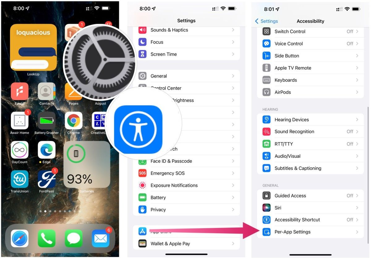 How to customize accessibility settings per app on iPhone and iPad | iMore