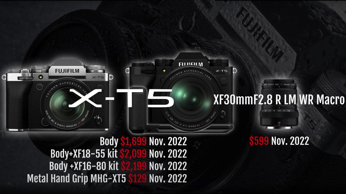 Fujifilm X-T5 launch recap: the exciting 40MP camera is officially here ...