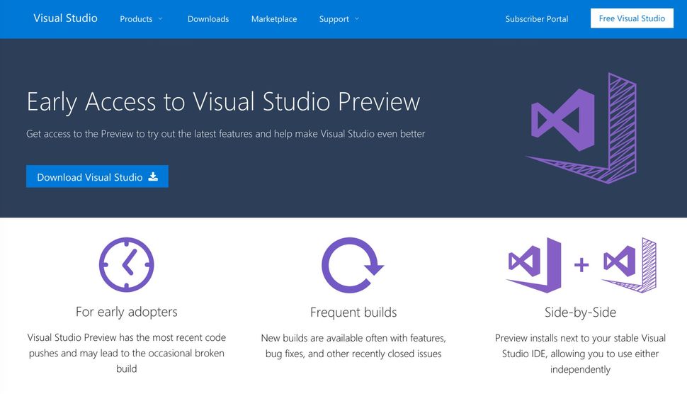 Visual Studio Preview gives developers early look at upcoming features ...