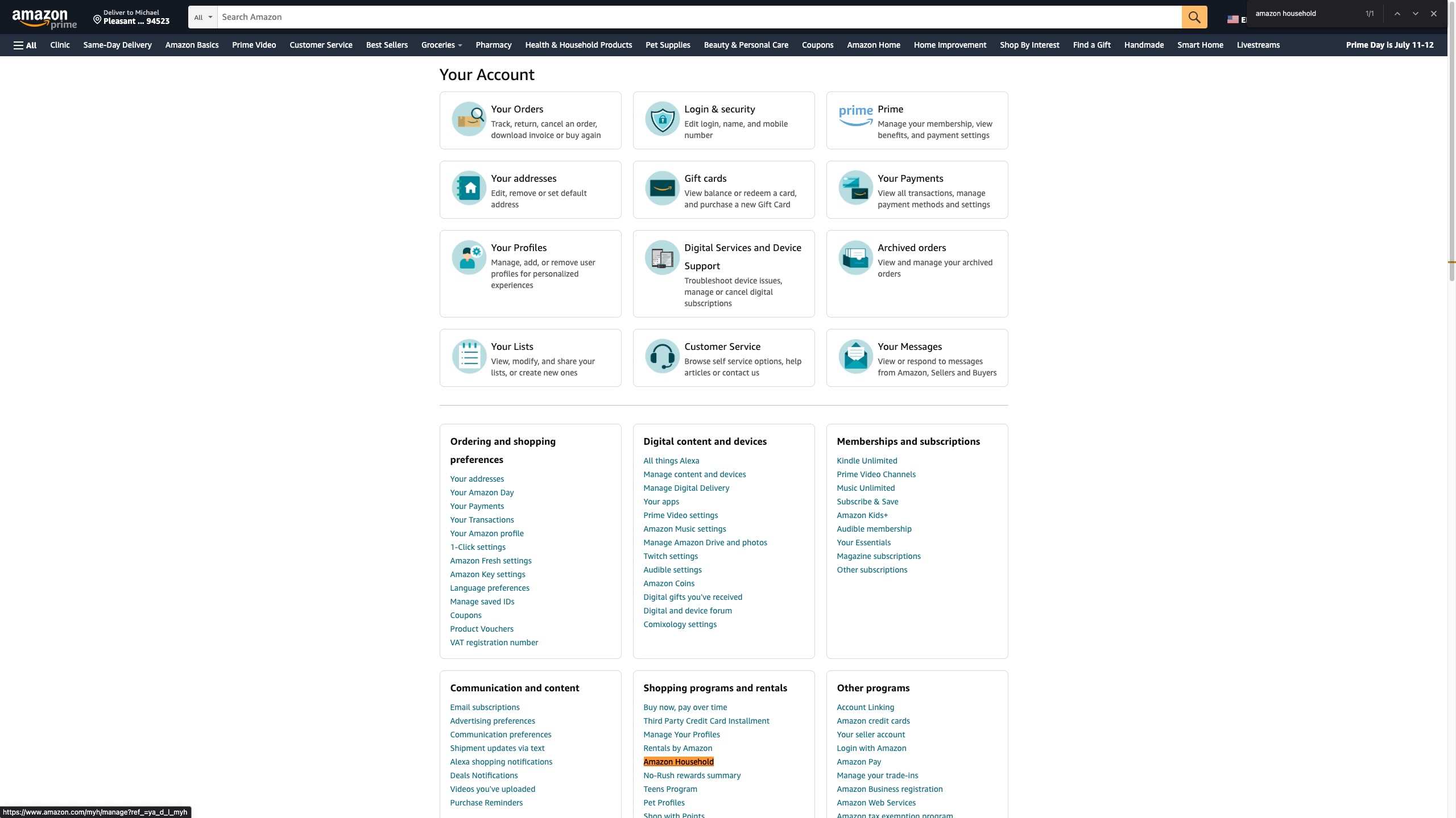 How to share your Amazon Prime account with friends and family ...