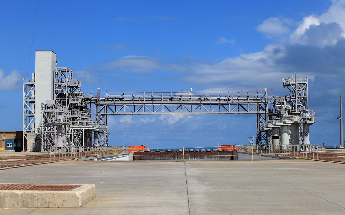 In Photos: NASA's Kennedy Space Center Renovates Launch Pad 39B for ...