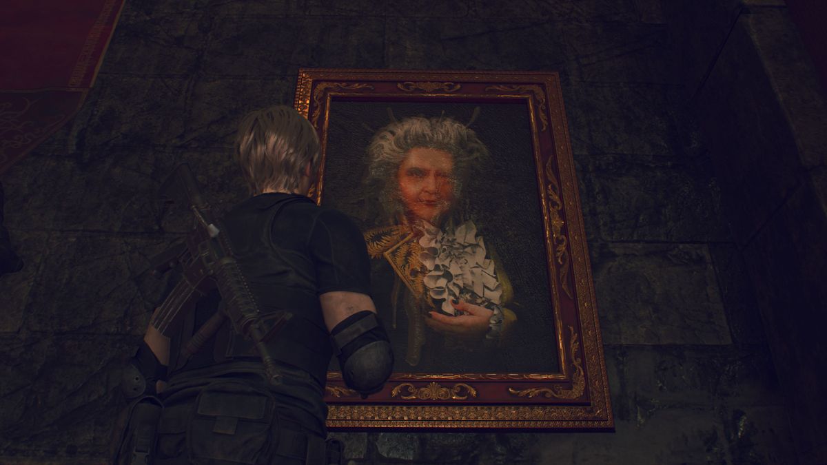 Resident Evil 4 remake: How to deface Ramón's portrait. | Windows Central