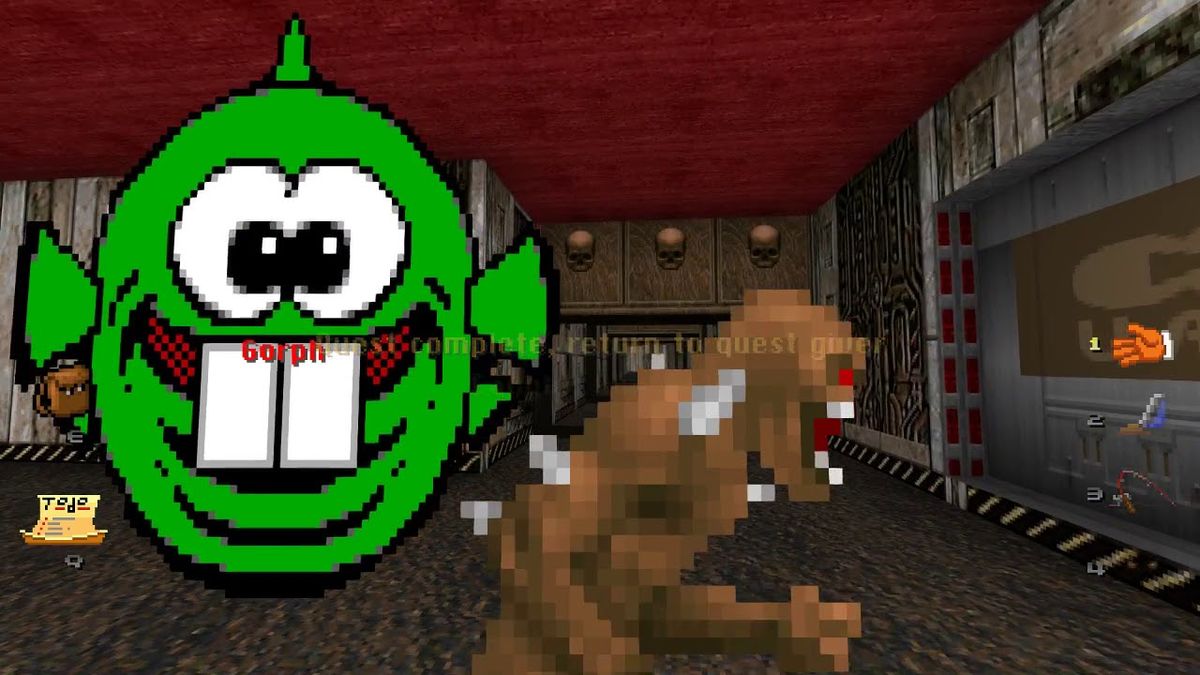 Help demons come to terms with their crappy jobs in the Doom mod 'Mr ...