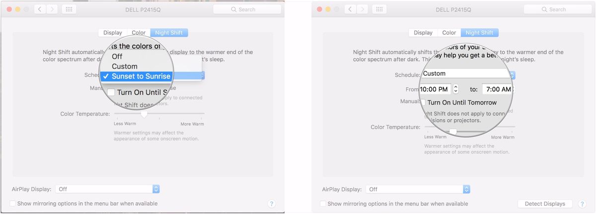 How to use Night Shift on your Mac | iMore
