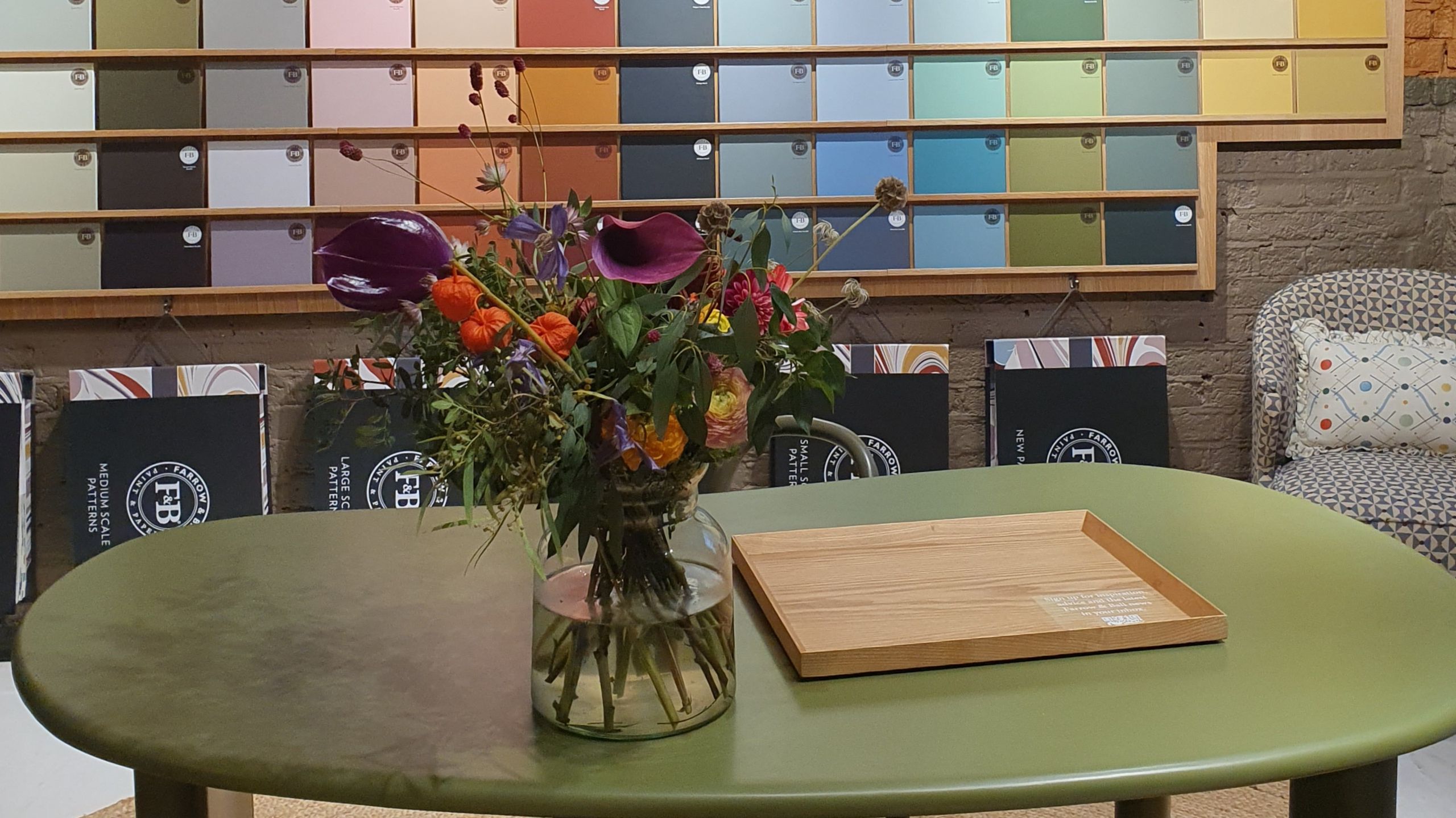 New Farrow & Ball pop up shows how to use paint in new ways | Ideal Home