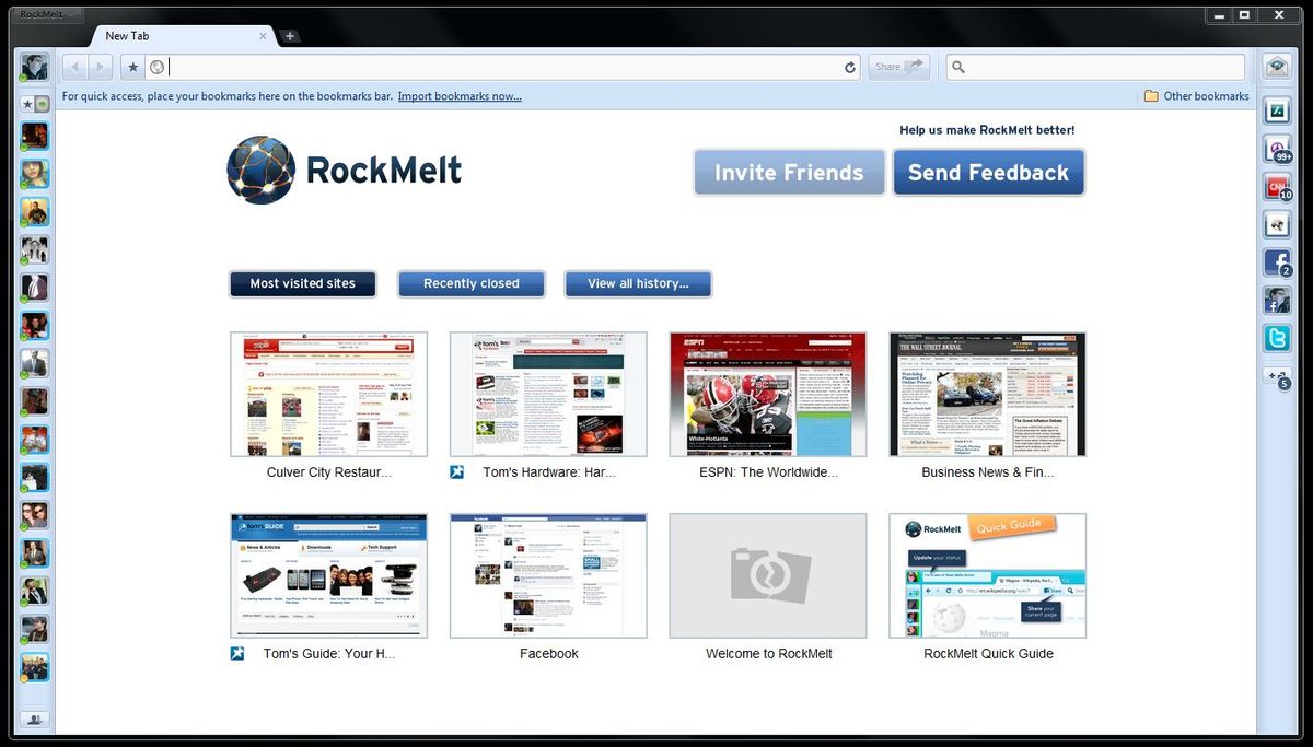 Rockmelt Logo