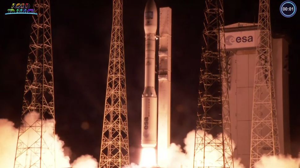 Arianespace Vega rocket launches Earth observation satellite and 4 ...