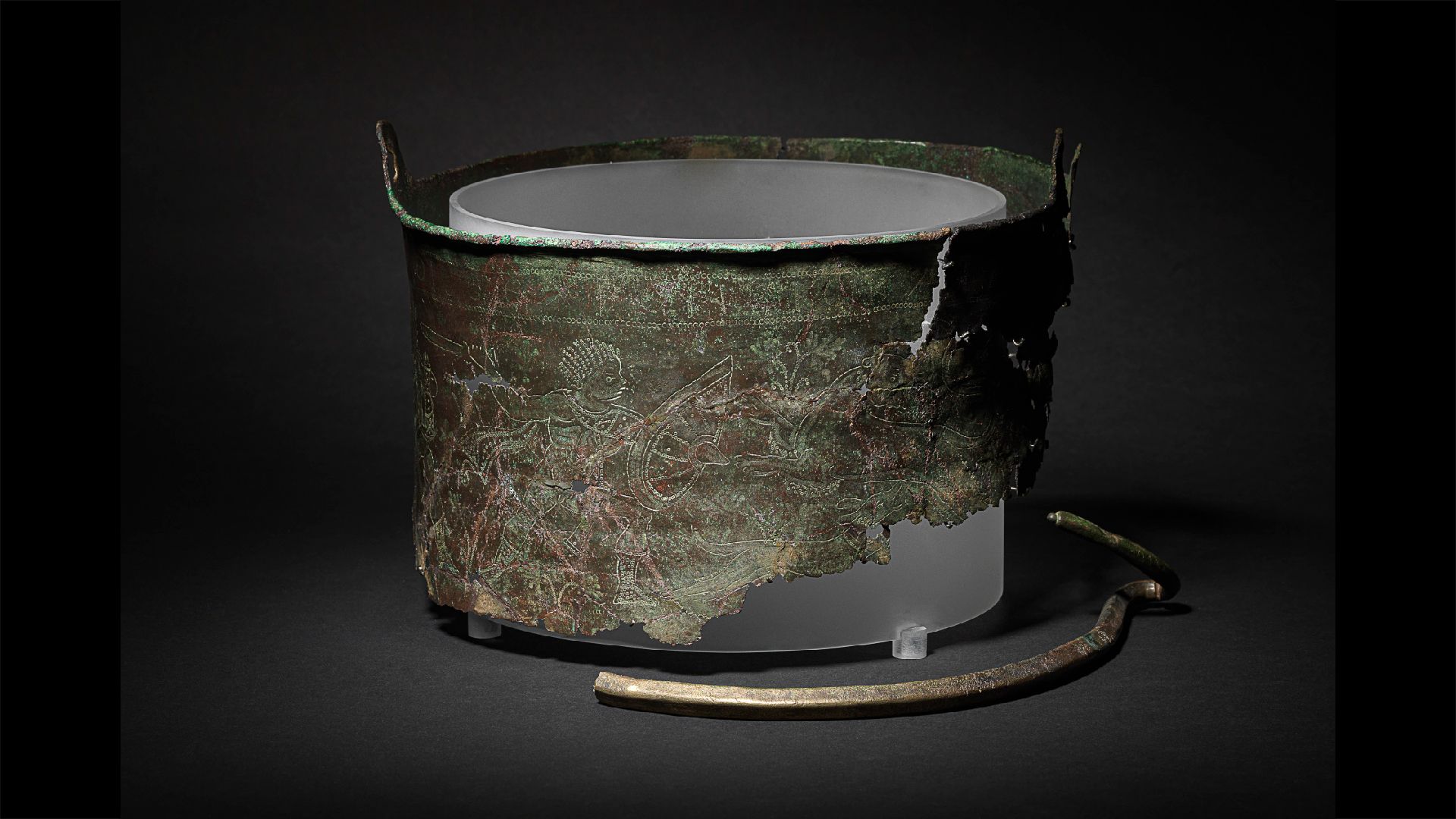 Missing pieces of 6th-century Byzantine bucket finally found at Sutton ...