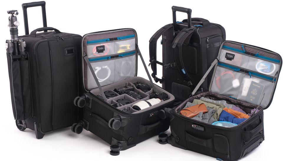 World first! Rolling camera cases can’t go through sand and rock, so ...