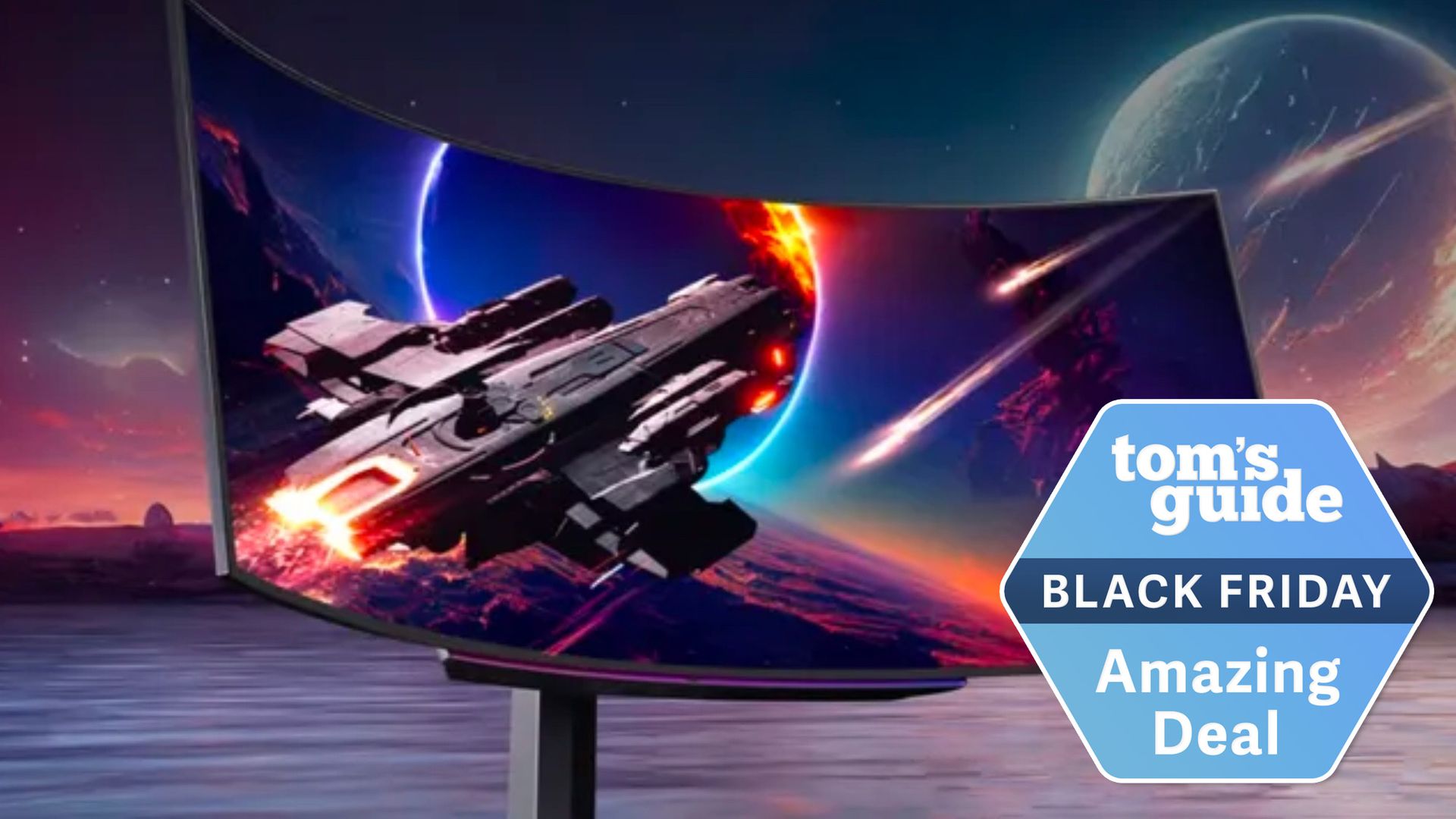 This amazing 45-inch curved LG OLED monitor is $700 off now before ...