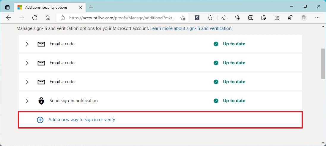 How to set up two-factor authentication (2FA) on a Microsoft account ...
