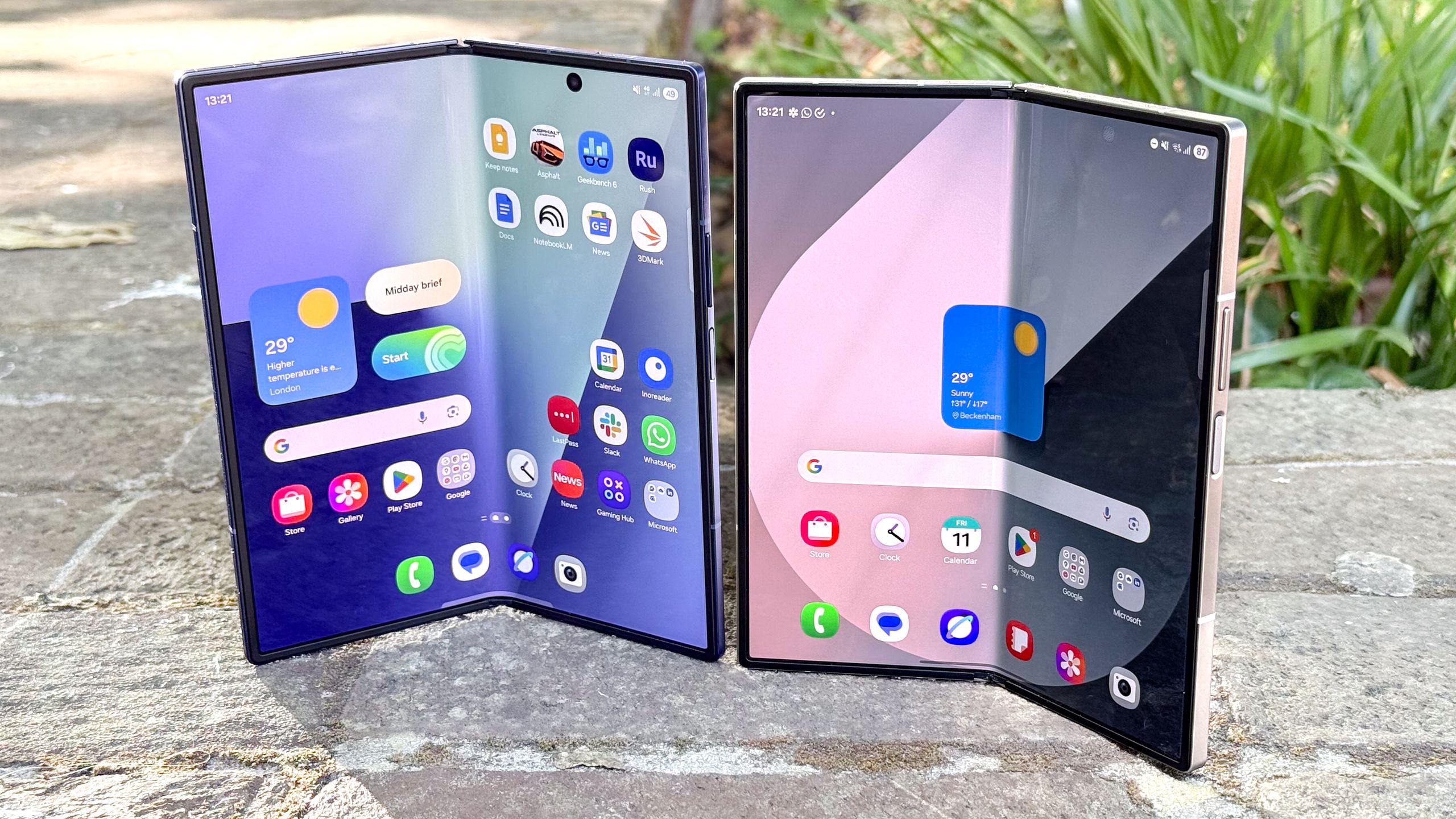 I just tested the Galaxy Z Fold 7's new selfie camera vs. the Fold 6's ...